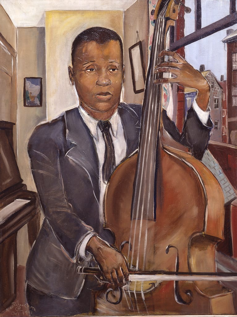 Bass Violin Player