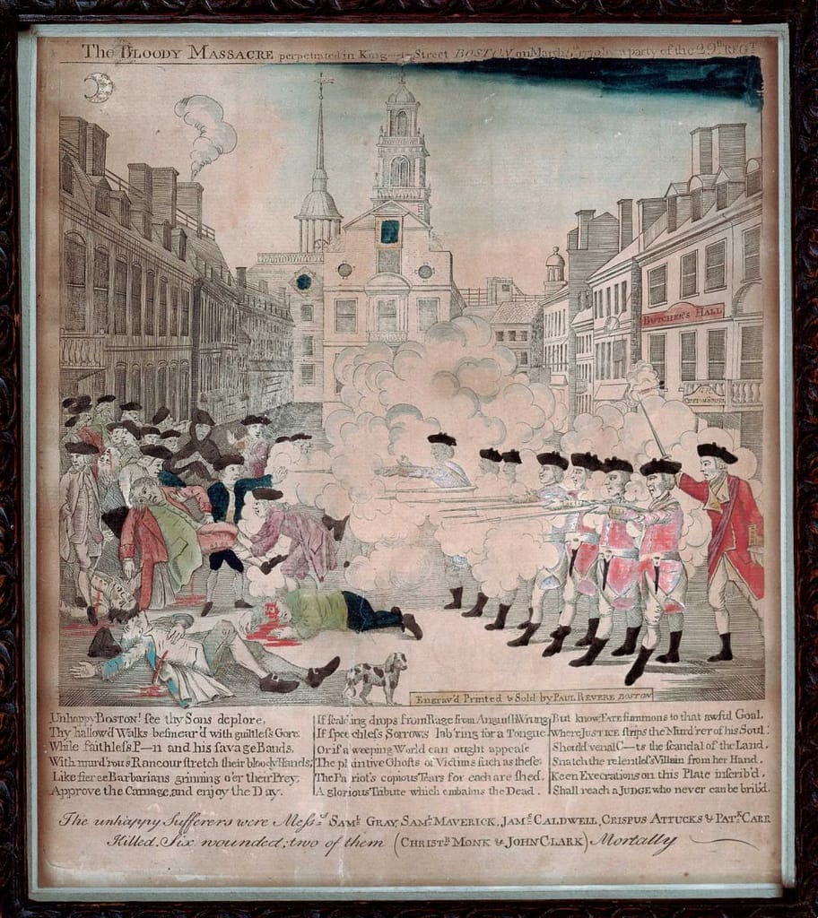 The Bloody Massacre - Boston Athenaeum